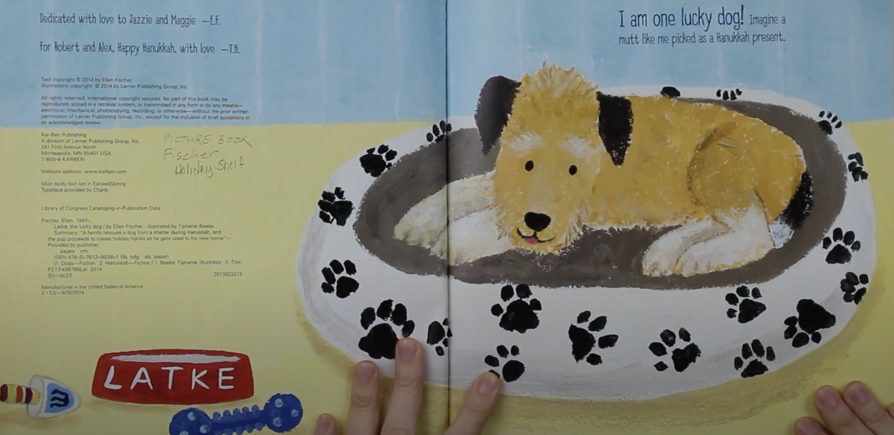 Perfect Picture Book Friday – Latke, The Lucky Dog – Susanna Leonard Hill
