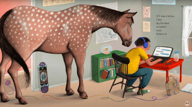 Perfect Picture Book Friday – If I Was A Horse – Susanna Leonard Hill