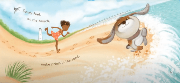 Perfect Picture Book Friday – Sandy Feet! Whose Feet?: Footprints at ...